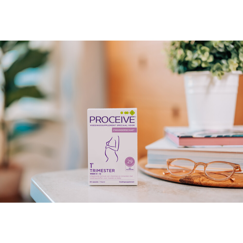 Proceive Zwangerschap Trimester 1 60 capsules | Plein.nl
