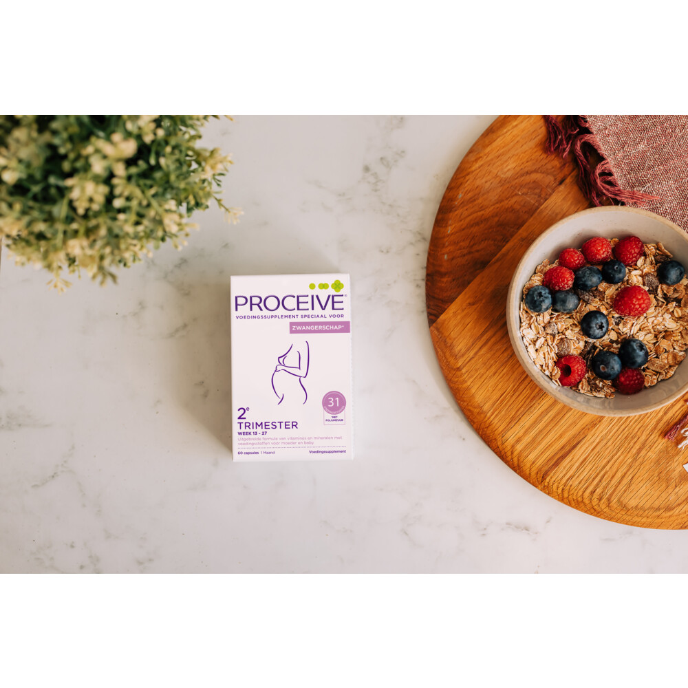 Proceive Zwangerschap Trimester 2 60 capsules | Plein.nl