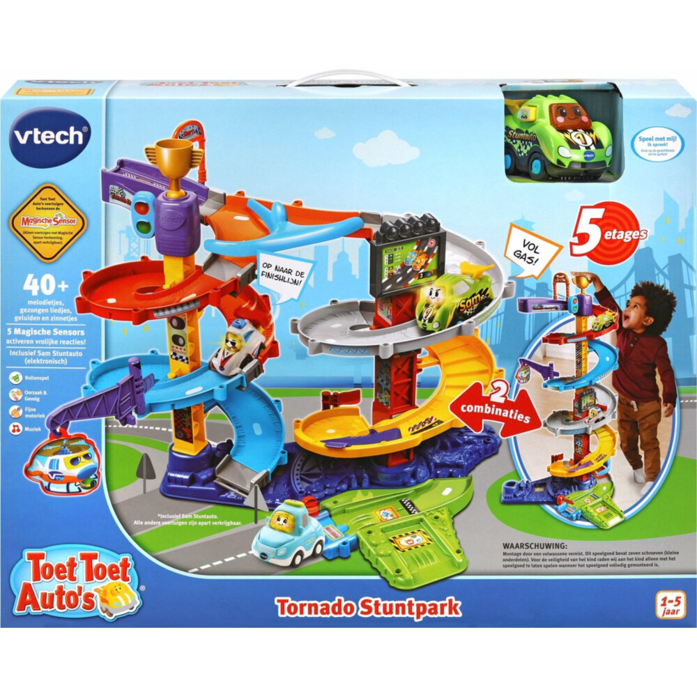 VTech Toet Toet Auto Tornado Stuntpark | Plein.nl