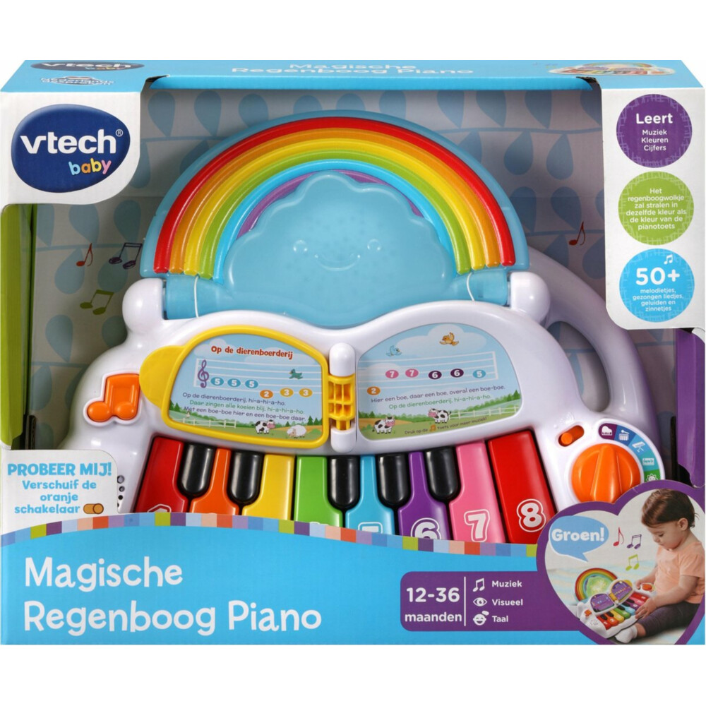 VTech Baby Magische Regenboog Piano | Plein.nl