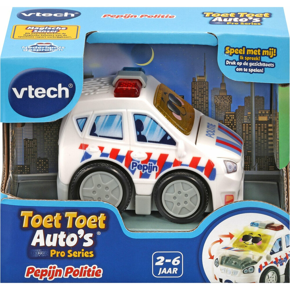 VTech Toet Toet Auto Pepijn Politieauto | Plein.nl