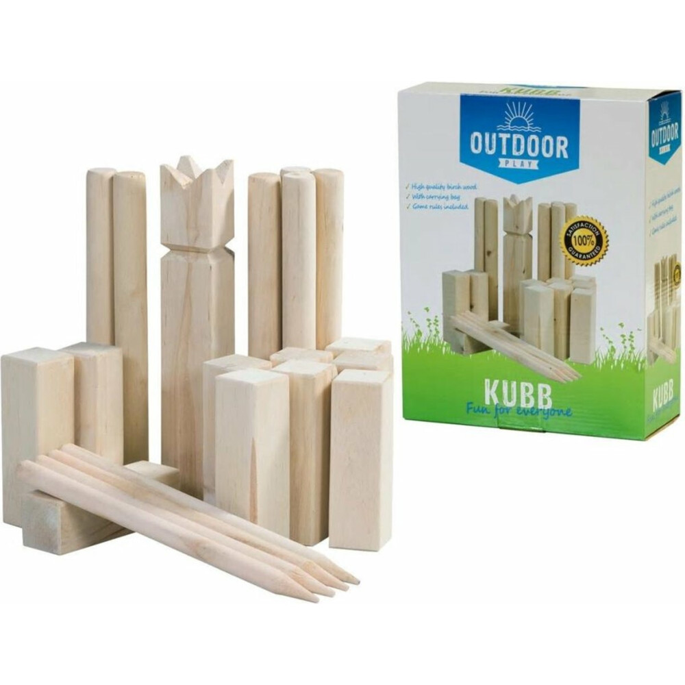 Outdoor Play Kubb Game Official | Plein.nl