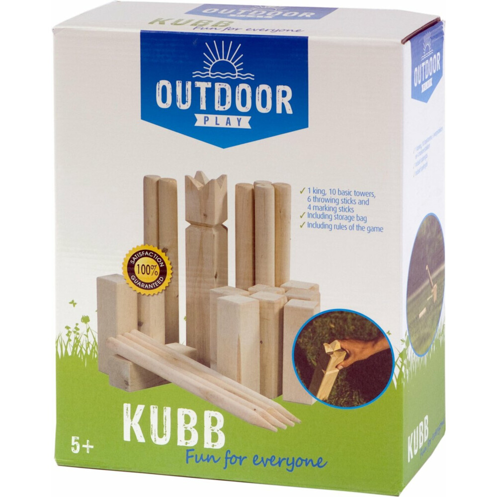 Outdoor Play Kubb Game Official | Plein.nl