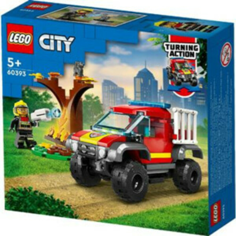 Lego City Fire 60393 4x4 Brandweertruck Redding | Plein.nl