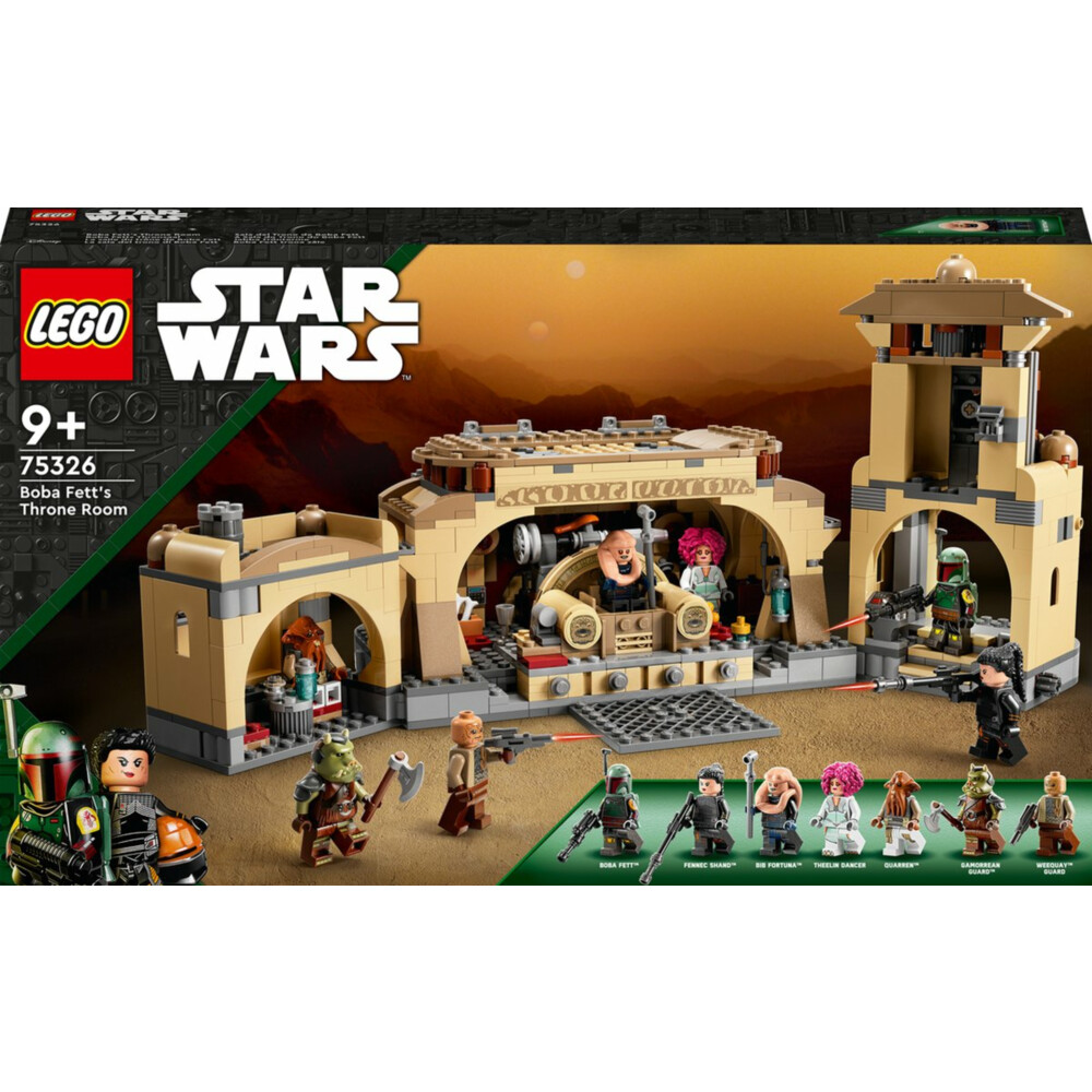 Lego Starwars 75326 Boba Fetts Throne Room Set | Plein.nl