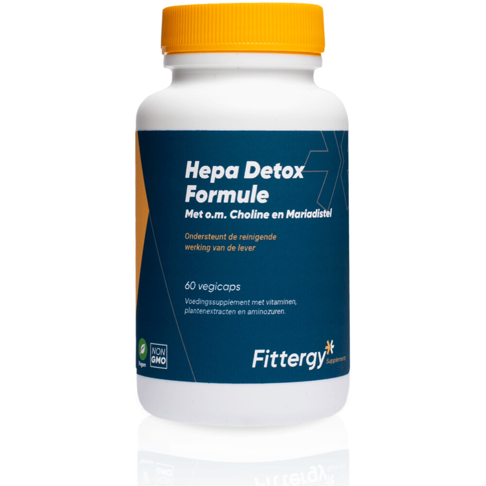 Fittergy Supplements Hepa Detox Formule 60 capsules | Plein.nl
