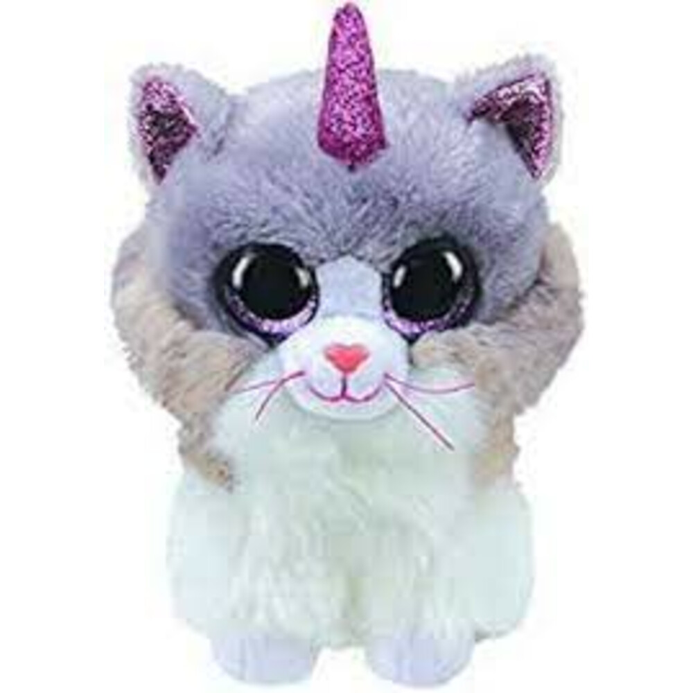 TY Beanie Boo's Asher Cat 15 cm | Plein.nl