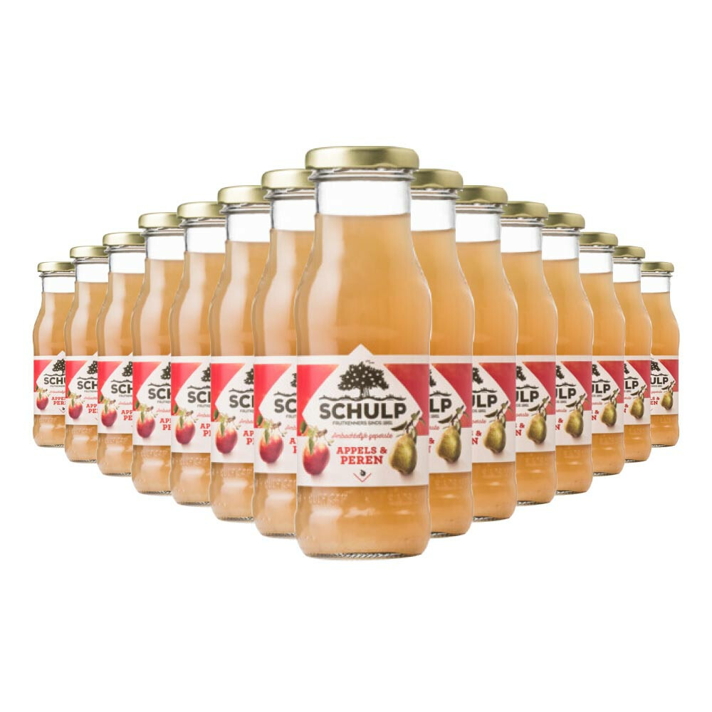 Schulp Appel & Perensap Ambachtelijk 15 x 0,2 liter | Plein.nl