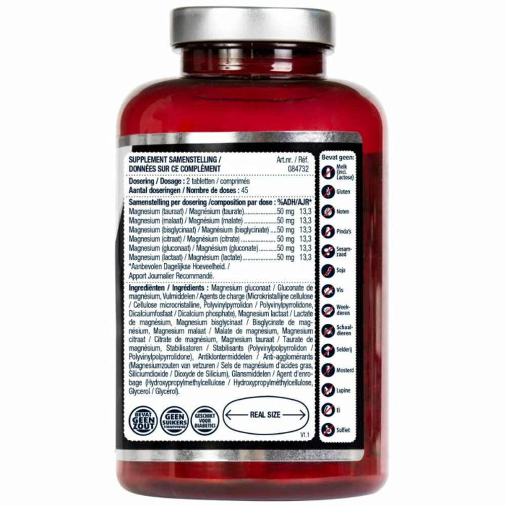Lucovitaal Magnesium Super 6 Complex 90 tabletten | Plein.nl