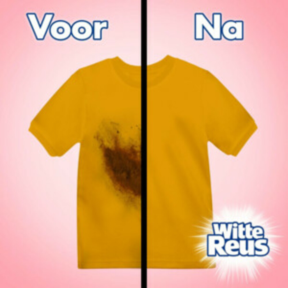 Witte Reus Wasmiddel Color Reus 3+1 Power Caps 52 Wasbeurten 2 x 26 ...