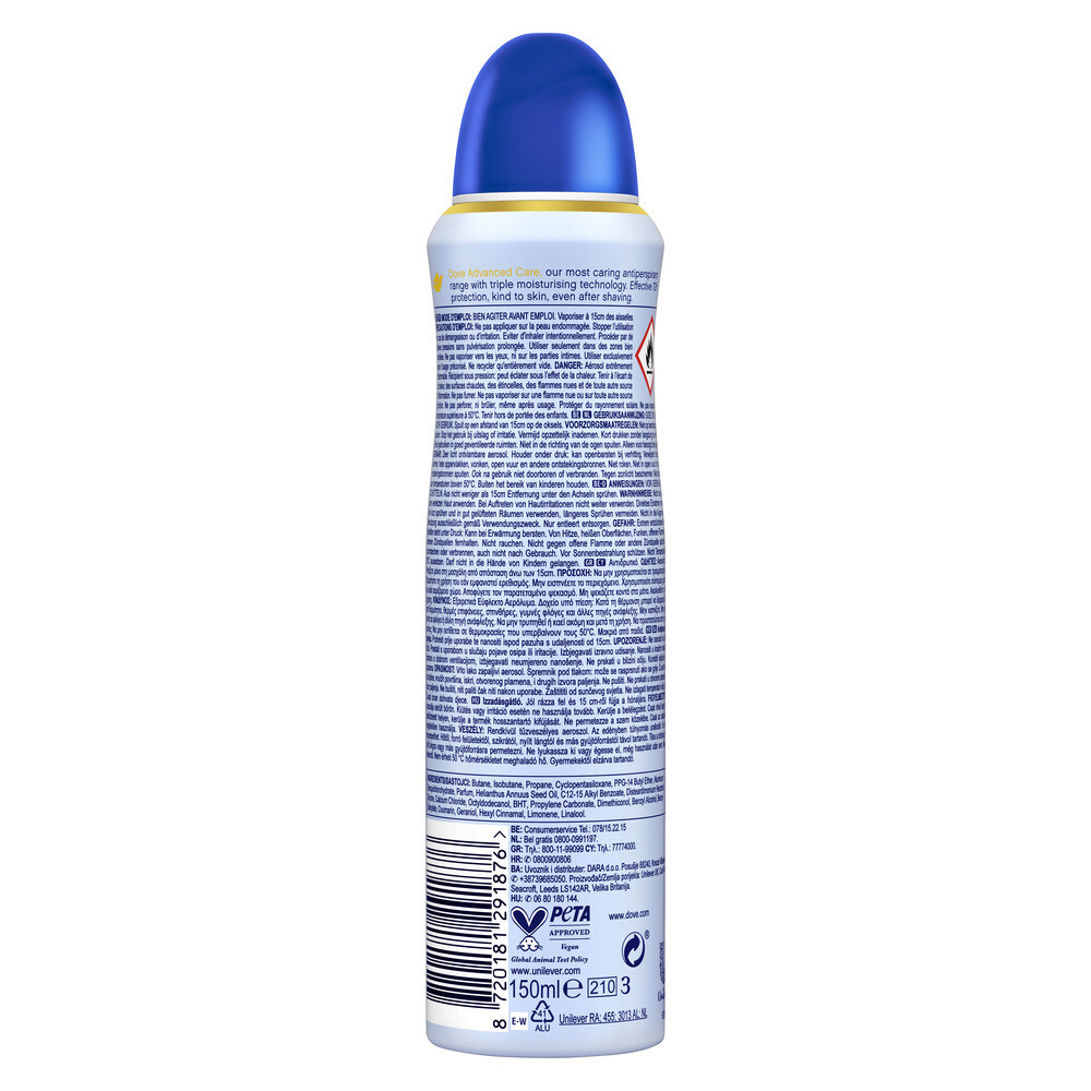 Dove Deodorant Spray Talco 150 ml | Plein.nl