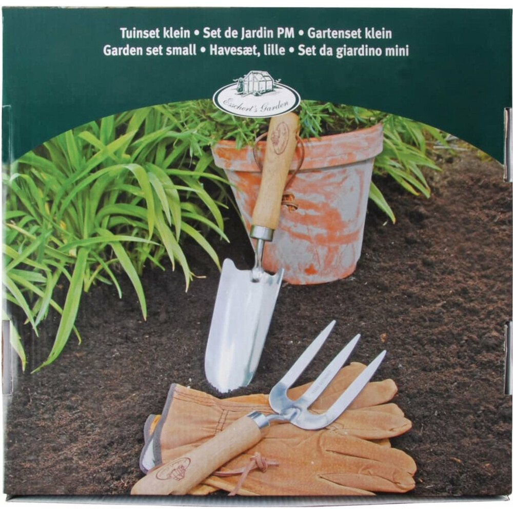 Esschert Design Rvs Tuinset S Bruin | Plein.nl