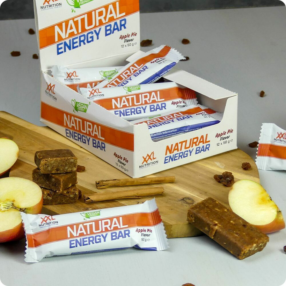 XXL Nutrition Natural Energy Bar Apple Pie 50 gr | Plein.nl