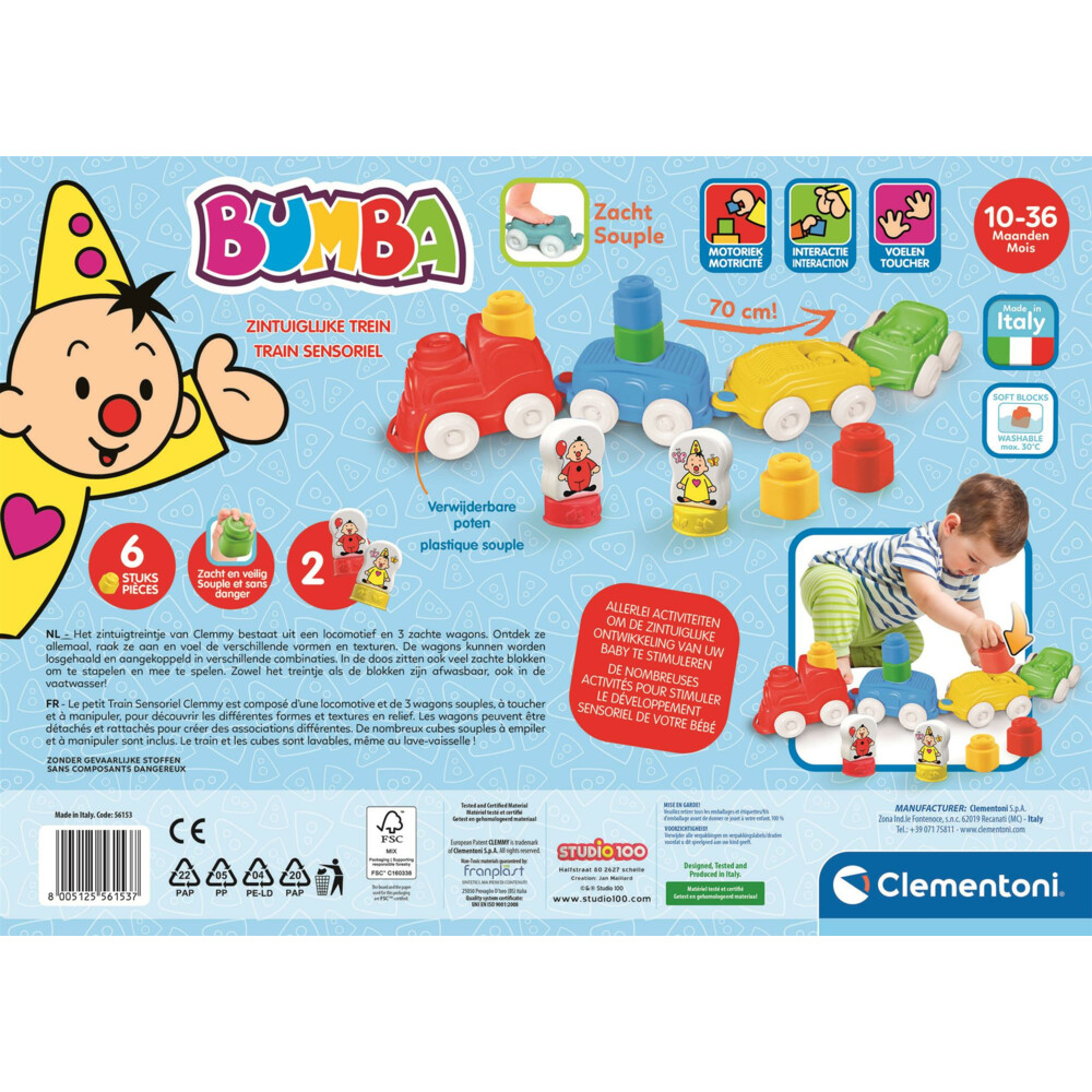 Clementoni Bumba Blokkenwagen | Plein.nl