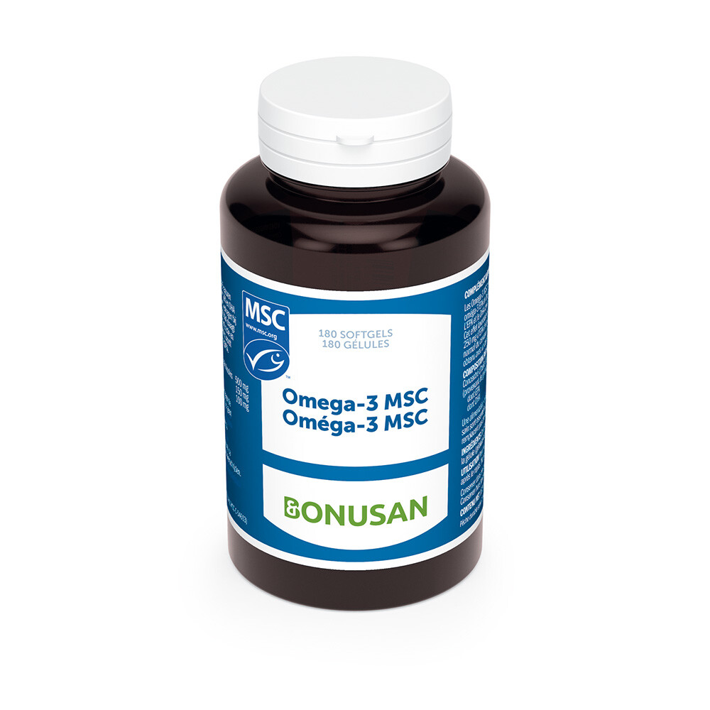 Bonusan Omega-3 MSC Grootverpakking 180 softgels | Plein.nl