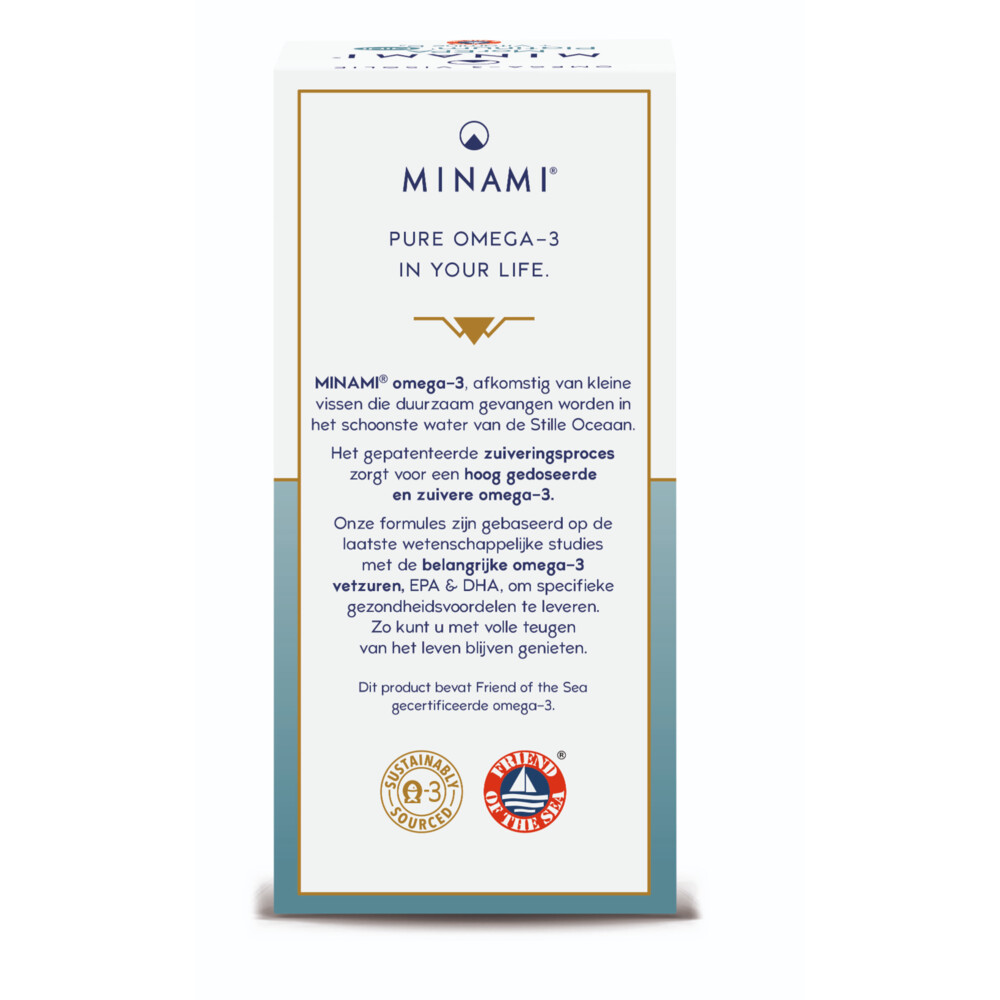 Minami MorEPA Platinum Mini + Vitamine D3 90 softgels | Plein.nl