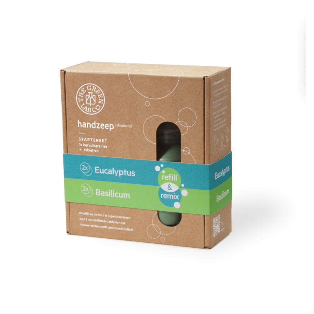 The Green Lab Co Handzeep Tabletten Premium Gift Starterset Eucalyptus ...