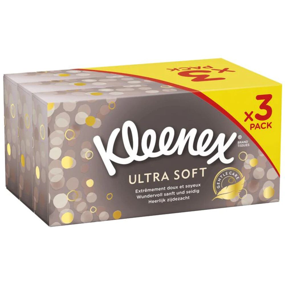 Kleenex Tissues Ultra Soft 3 x 64 = 192 stuks | Plein.nl