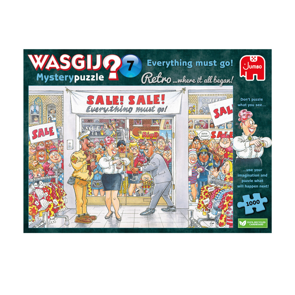 Jumbo Wasgij Mystery 7 Puzzel Uitverkoop! 1000 Stukjes | Plein.nl