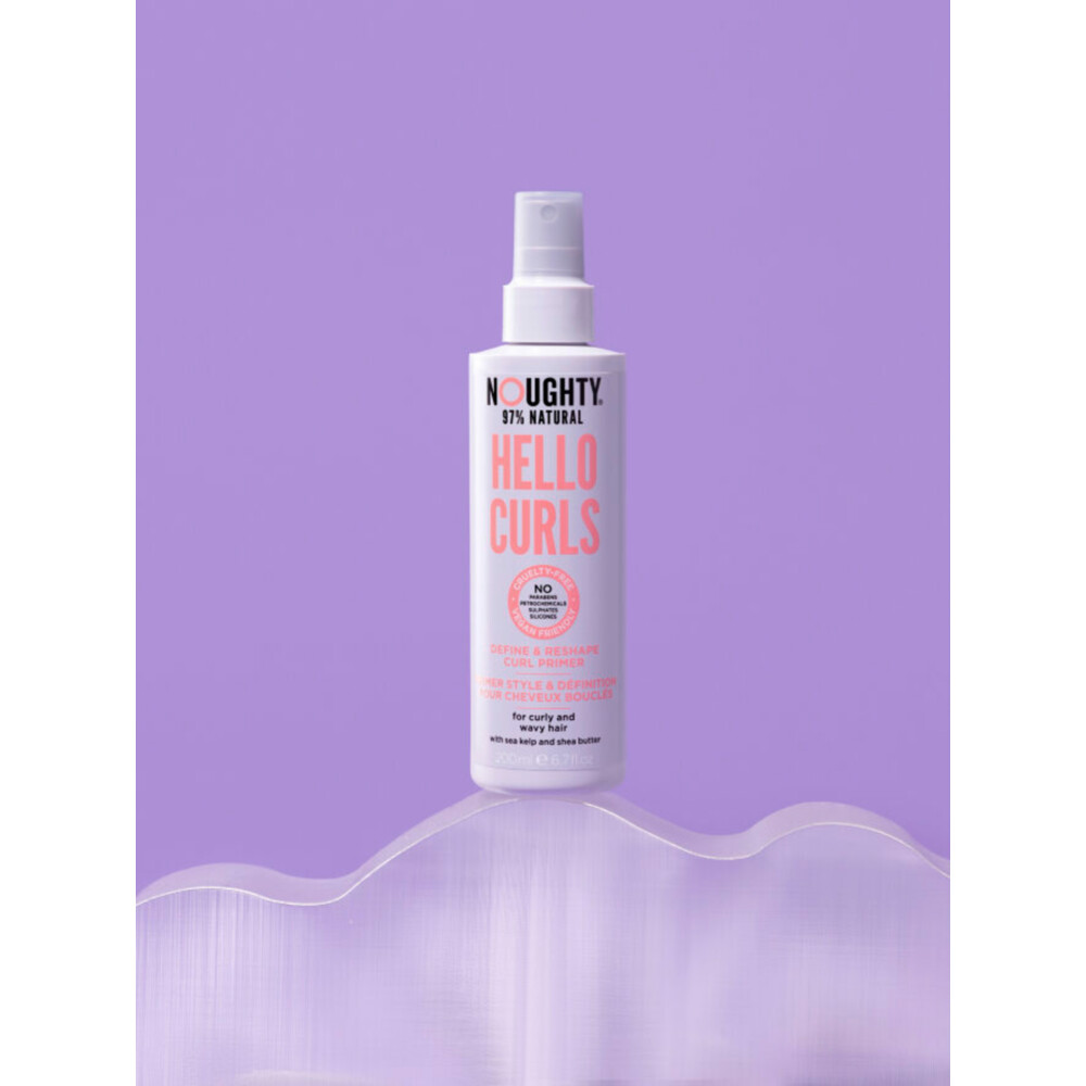 Noughty Curl Primer Finish Hello Curls 200 ml | Plein.nl