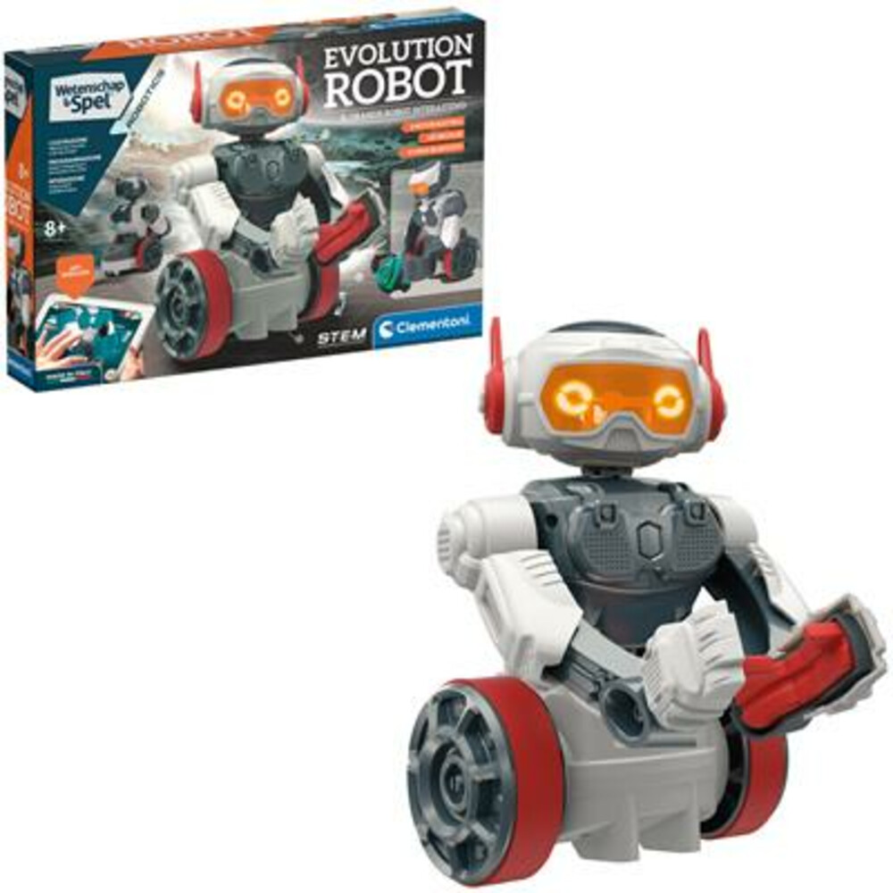 Clementoni Wetenschap & Spel Evolution Robot 1 stuk | Plein.nl