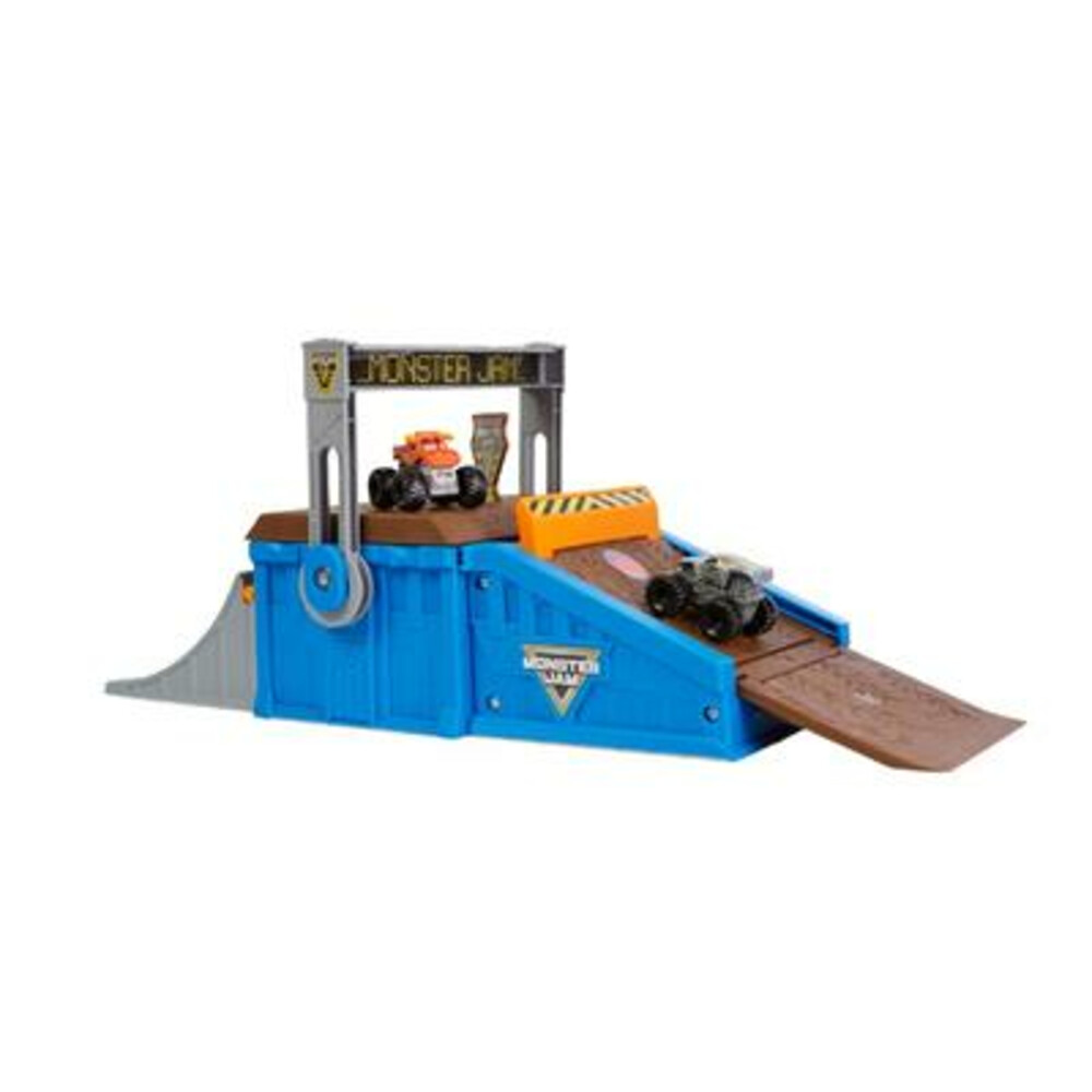 Monster Jam Mini Freestyle Flip Arena | Plein.nl