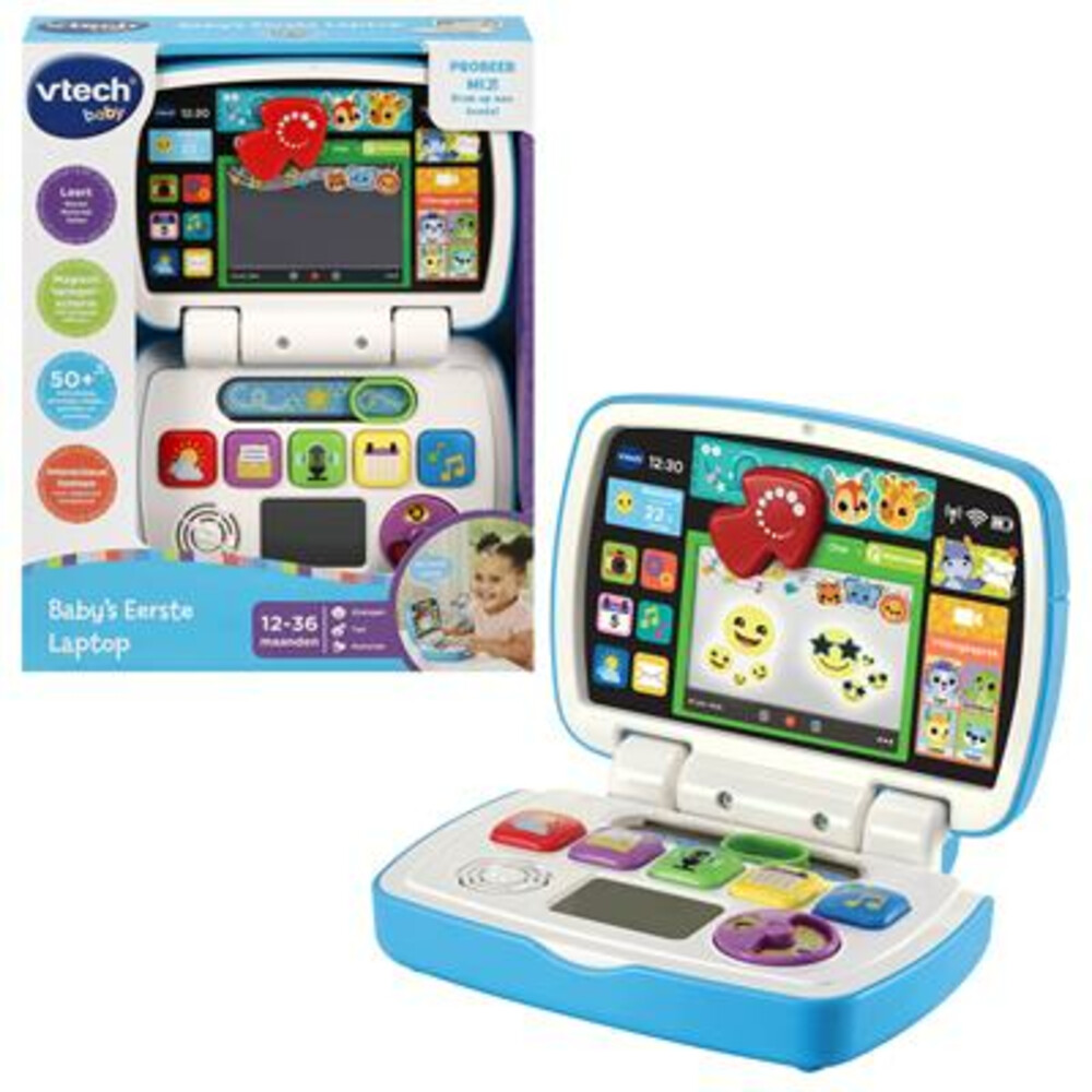 VTech Baby Baby's Eerste Laptop 1 stuk | Plein.nl