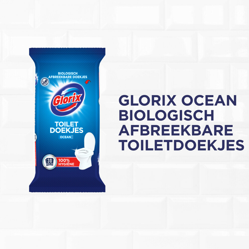 Glorix Toiletdoekjes Ocean 30 stuks | Plein.nl