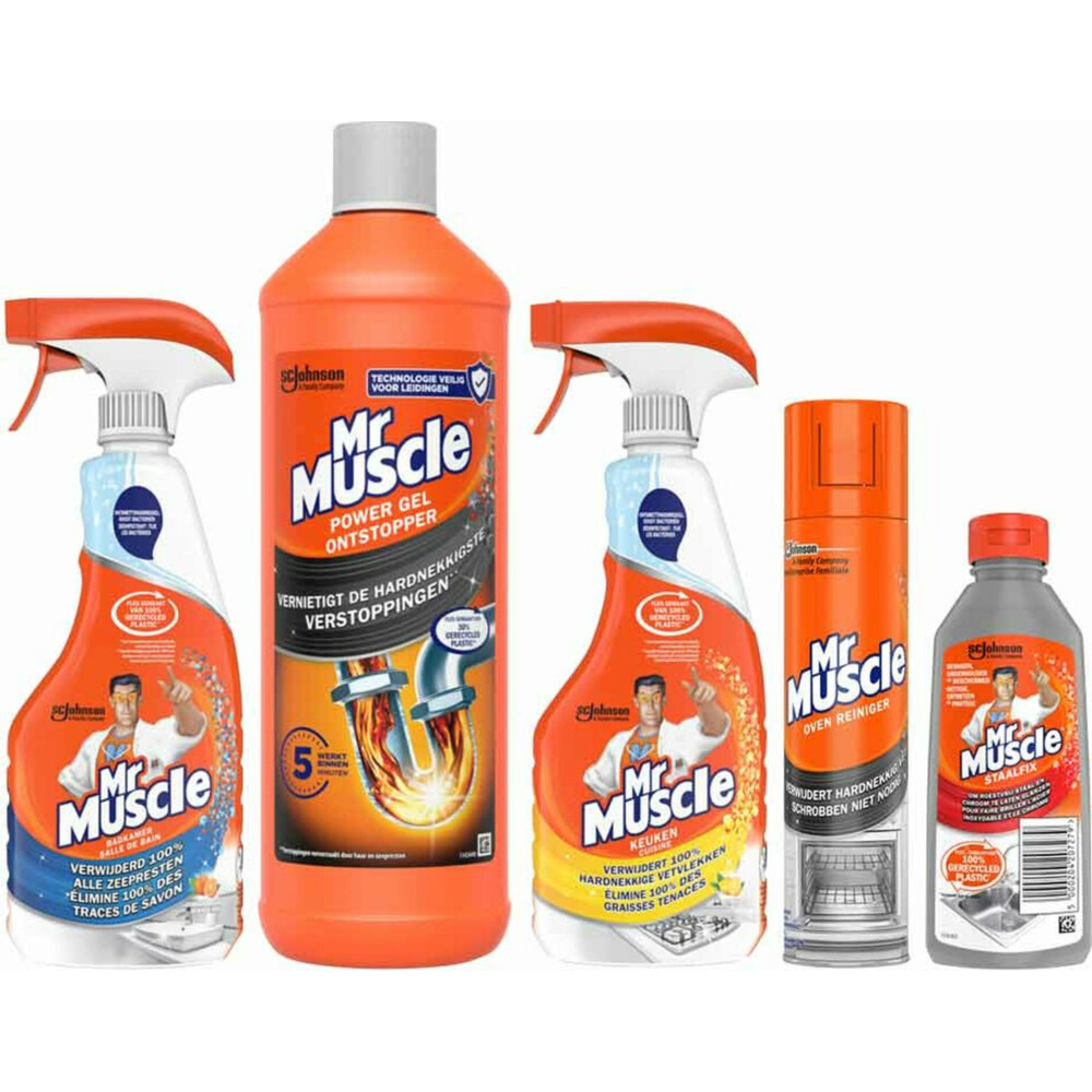 Mr. Muscle Alles-in-een Reinigings Pakket | Plein.nl