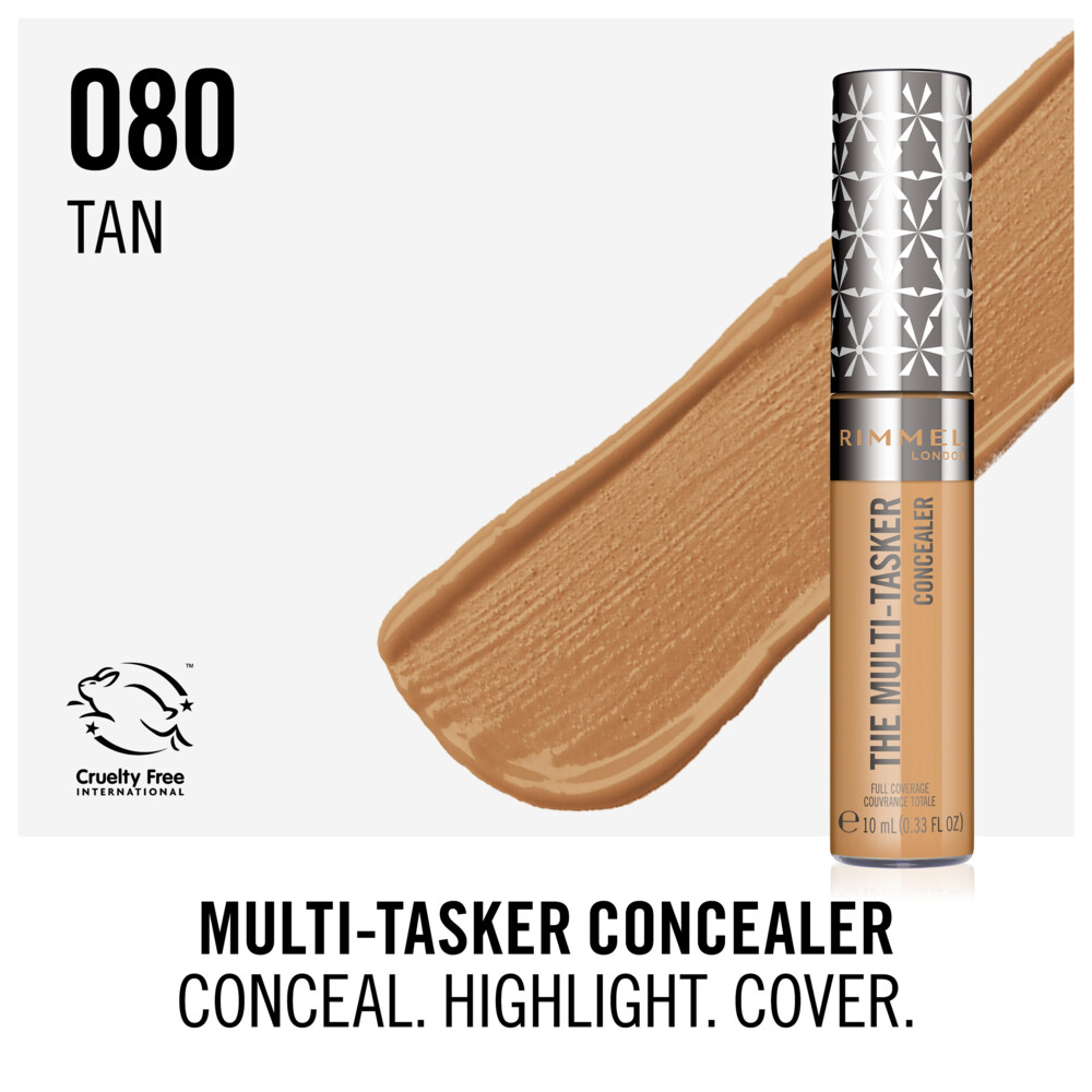 Rimmel The Multi-Tasker Concealer 080 Tan 10 ml | Plein.nl
