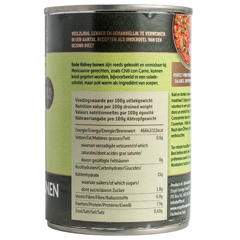 Mediza Rode Kidney Bonen 400 gr | Plein.nl