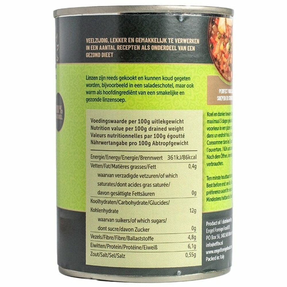 Mediza Linzen 400 gr | Plein.nl