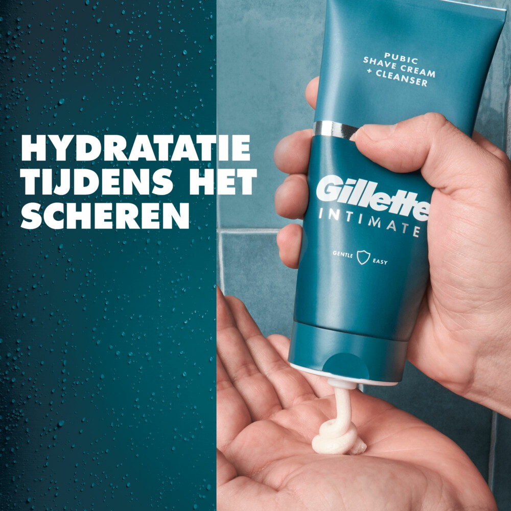 Gillette Intimate 2-In-1 Scheercrème & Reiniger 177 ml | Plein.nl