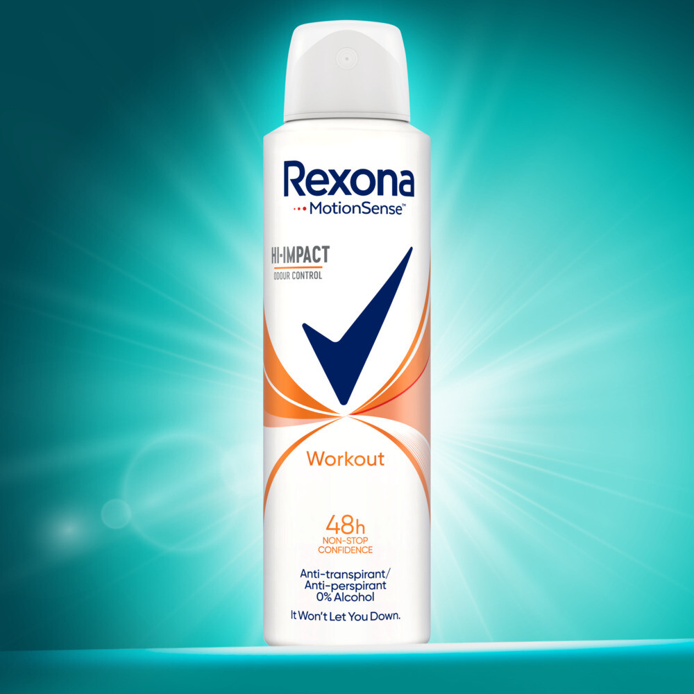 Rexona Deodorant Spray Motion Sense Hi-Impact Workout 150 ml | Plein.nl