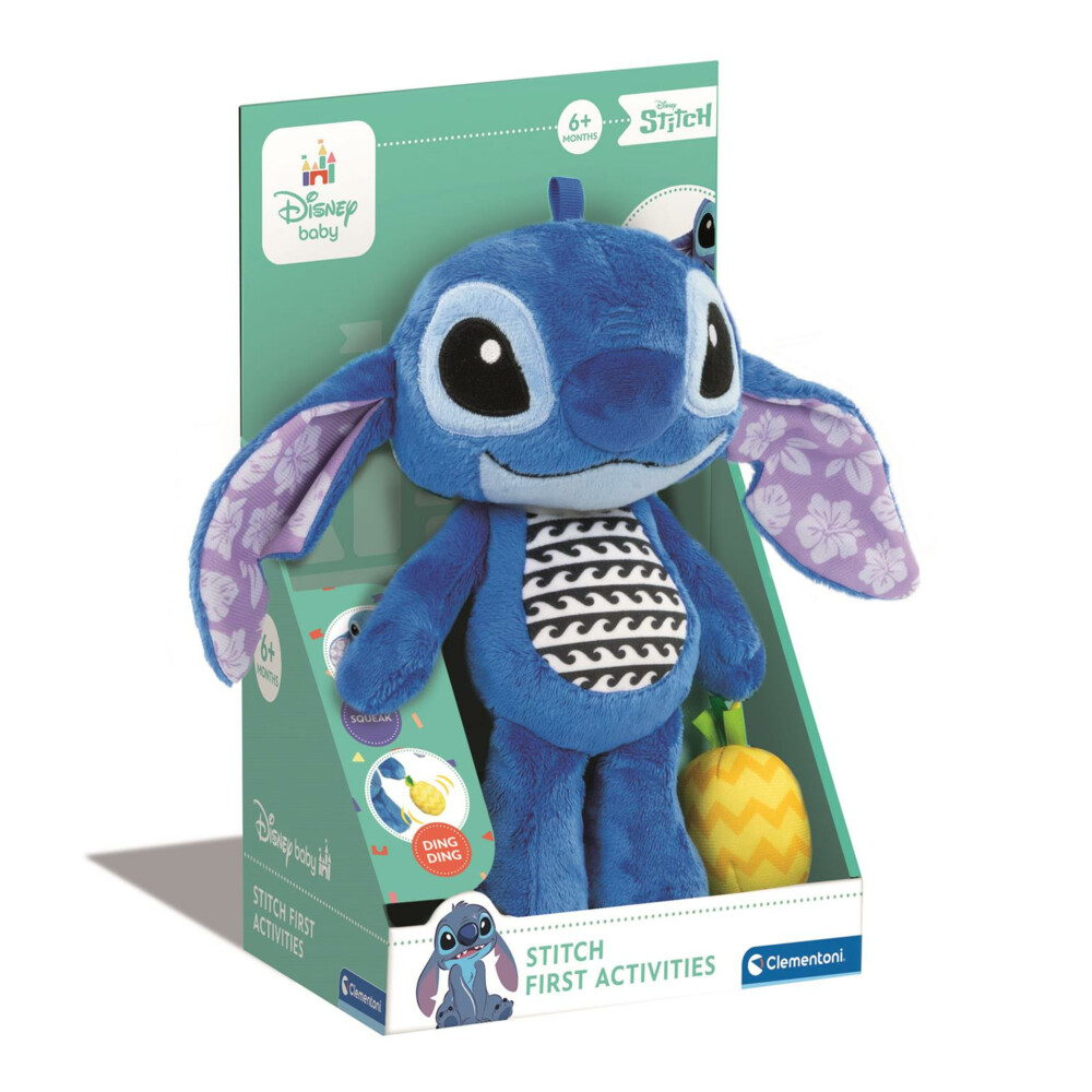 Clementoni Stitch Activity Plush | Plein.nl