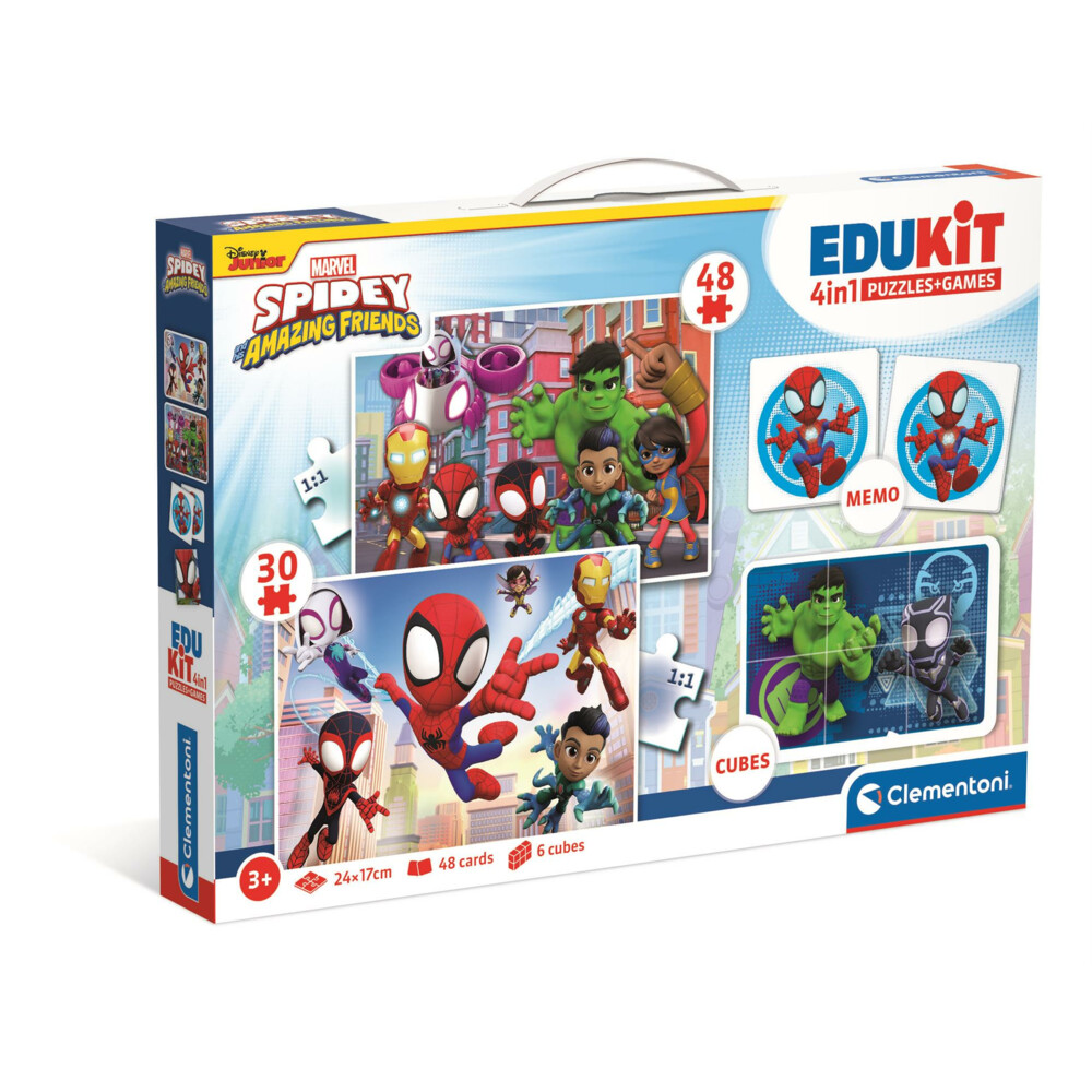Clementoni Edukit 4-in-1 Spidey | Plein.nl