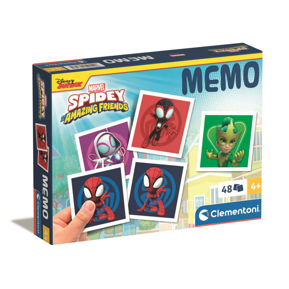 Clementoni Memory Pocket Spidey And His Amazing Friends | Plein.nl