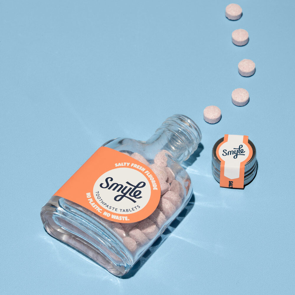 Smyle Tandpasta Tabs Salty Fresh 65 stuks | Plein.nl