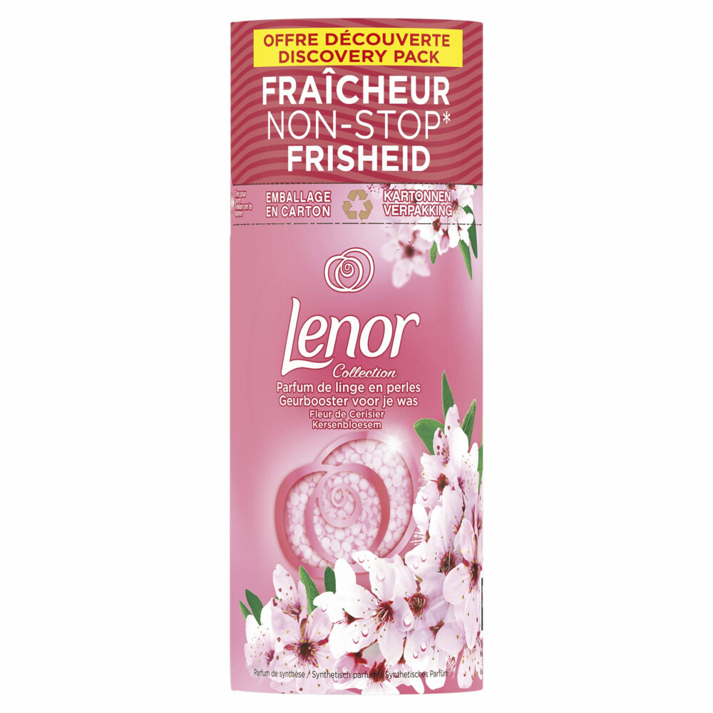 Lenor In-wash Geurbooster Kersenbloesem 11 wasbeurten 140 gr | Plein.nl