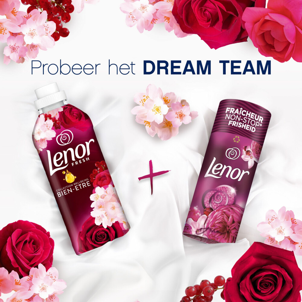 Lenor Wasverzachter Jasmijn & Rose de Mai 82 Wasbeurten 1722 ml | Plein.nl