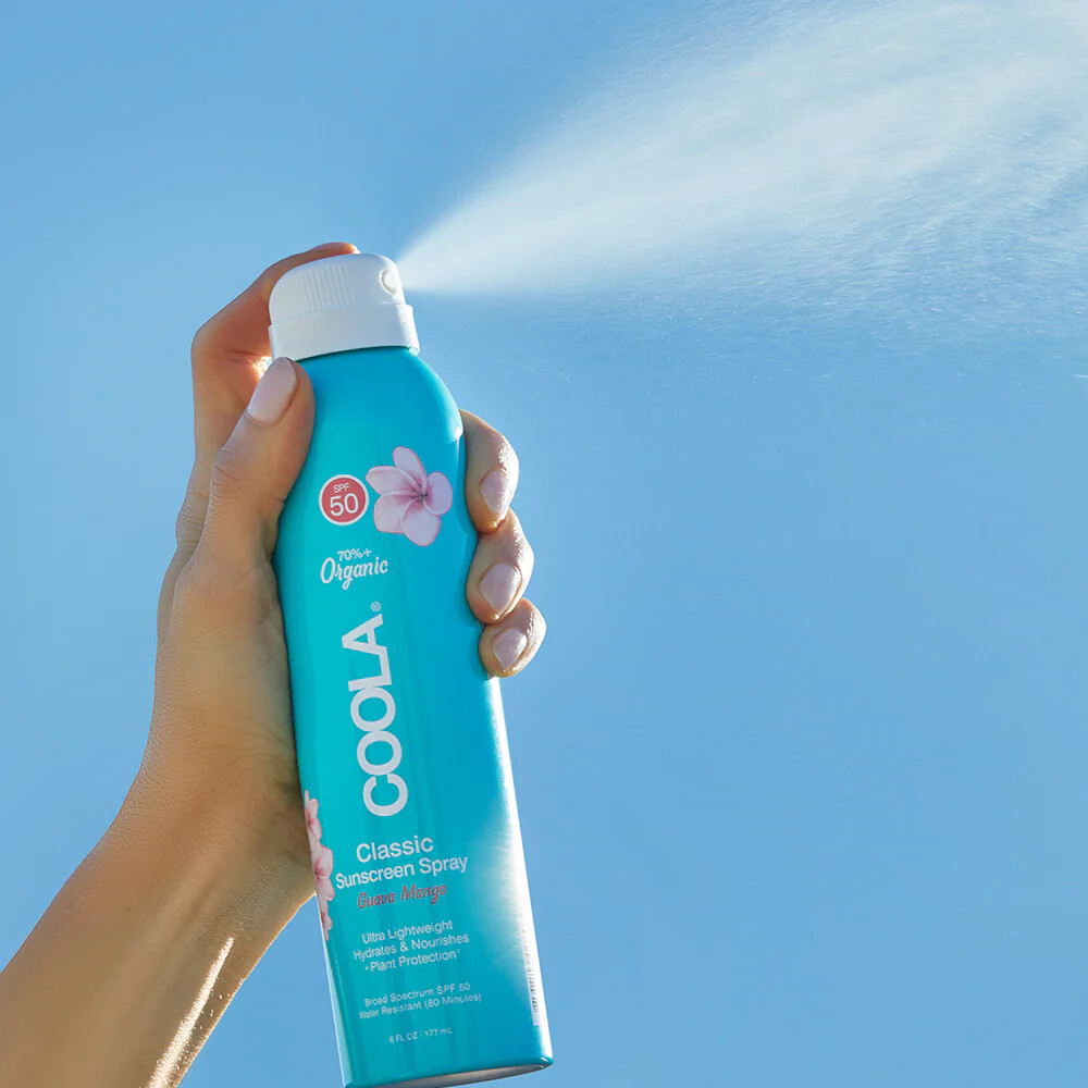 Coola Classic Organic Sunscreen Spray SPF 50 Guava Mango 177 ml | Plein.nl