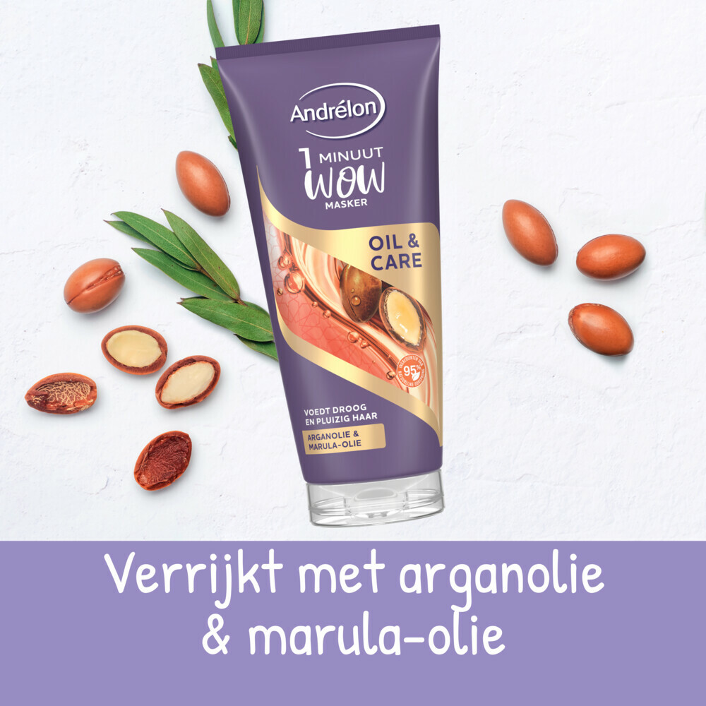 Andrelon WOW Mask Oil & Care 180 ml | Plein.nl