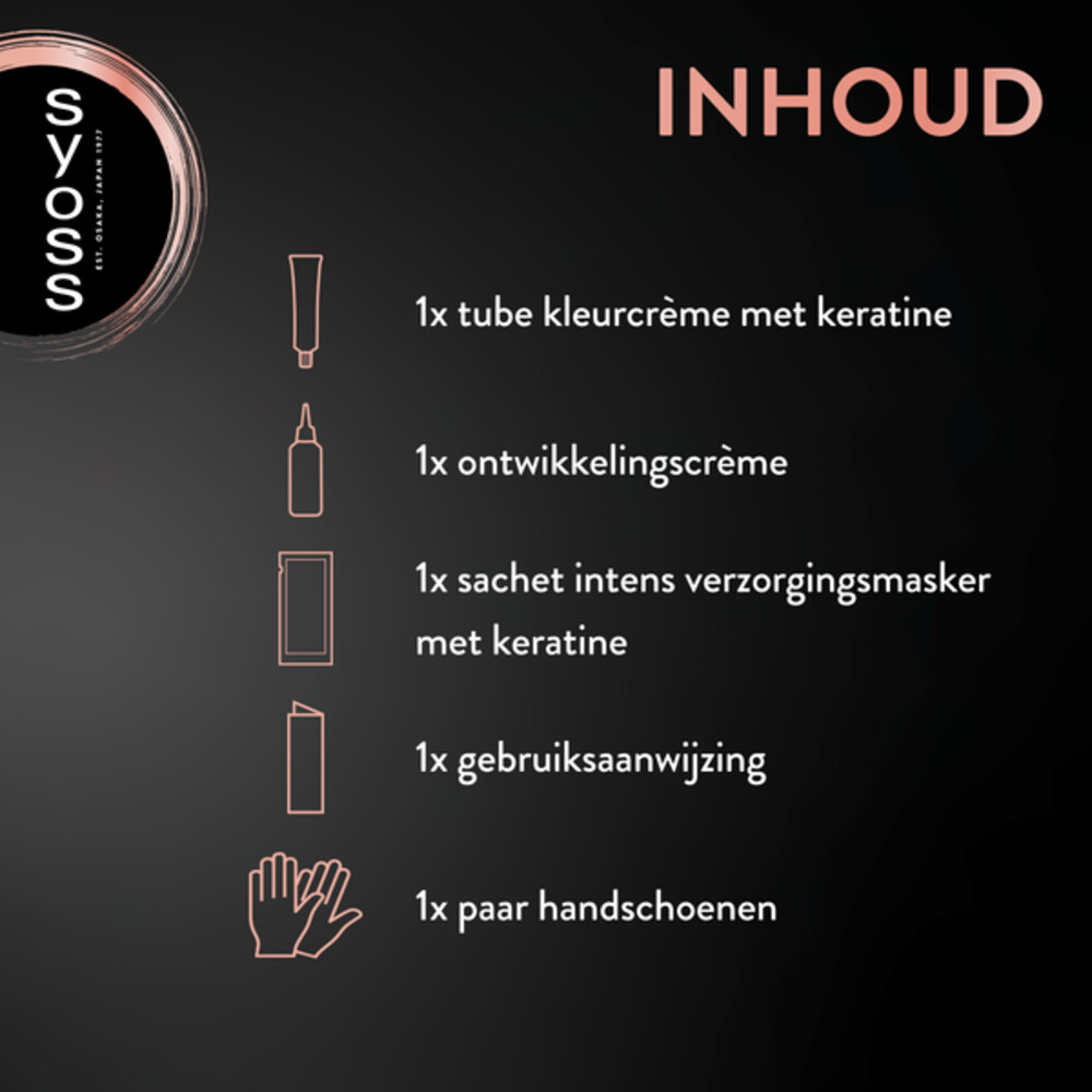 Syoss Baseline Haarverf 6-8 Donkerblond | Plein.nl