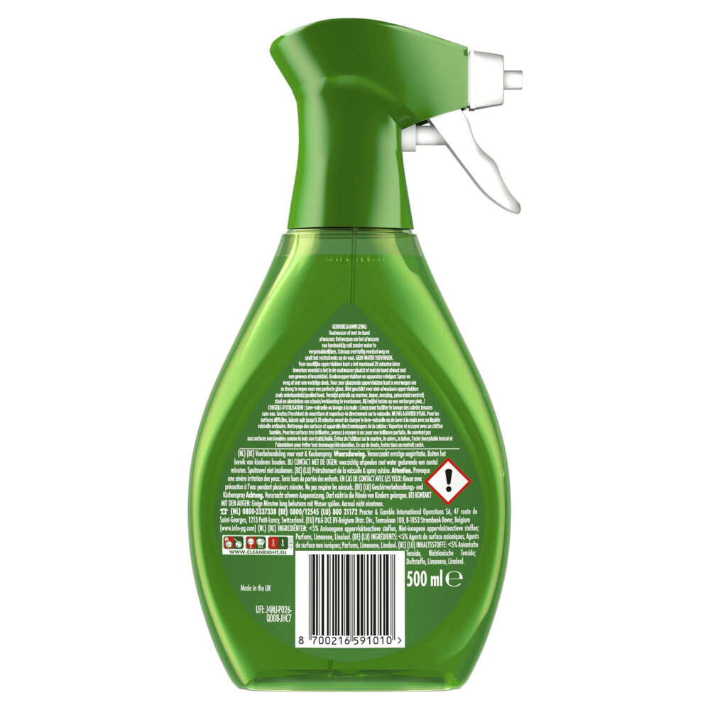 Dreft 3in1 Power Lemon Spray 500 ml | Plein.nl