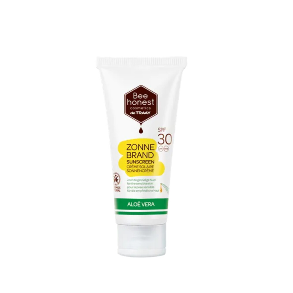 Bee Honest Zonnebrand Aloe Vera & Honing SPF 30 100 ml | Plein.nl