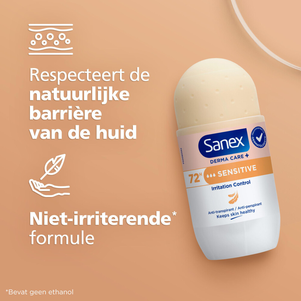 Sanex Deodorant Roller Dermo Sensitive 53 ml | Plein.nl