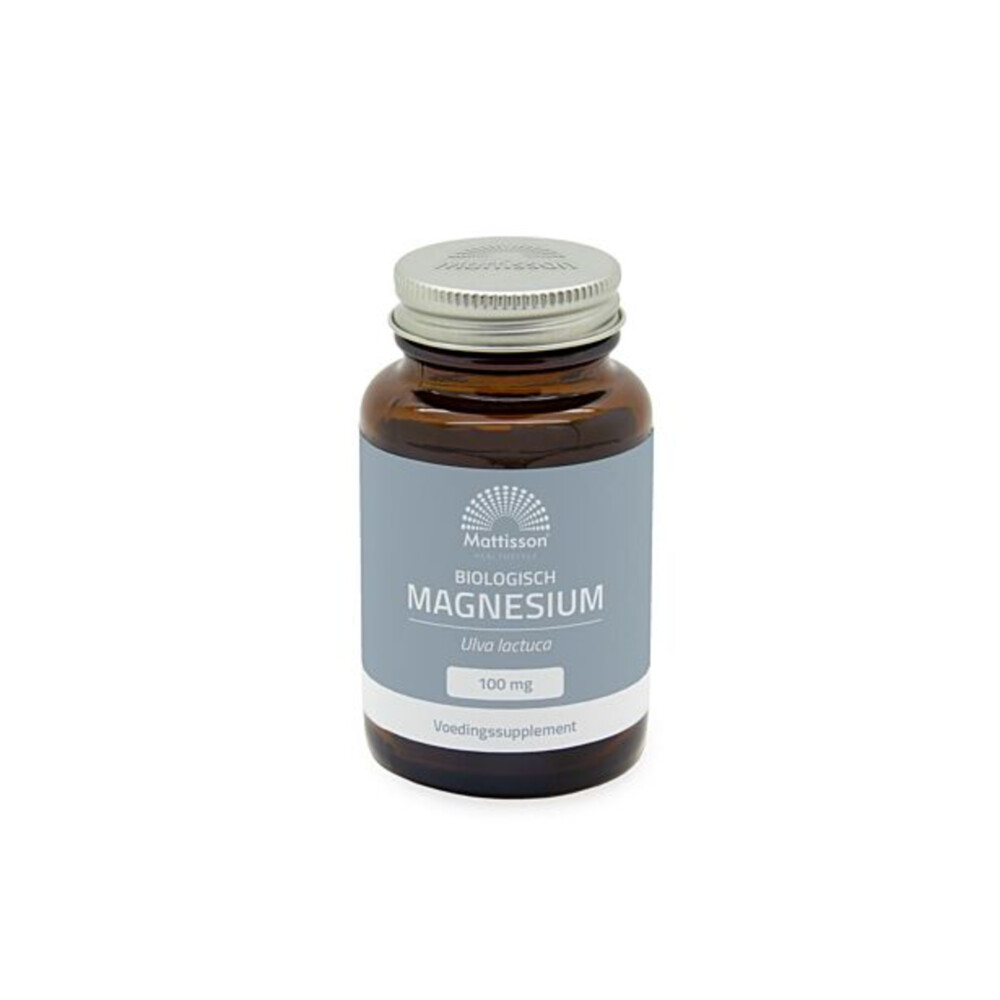 Mattisson Magnesium 100mg Biologisch 60 vegacapsules | Plein.nl