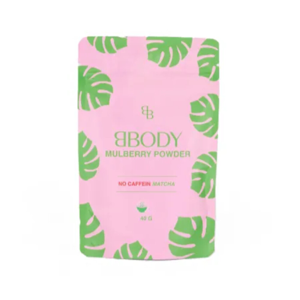 BBODY Decaf Matcha Mulberry Powder 40 gr | Plein.nl