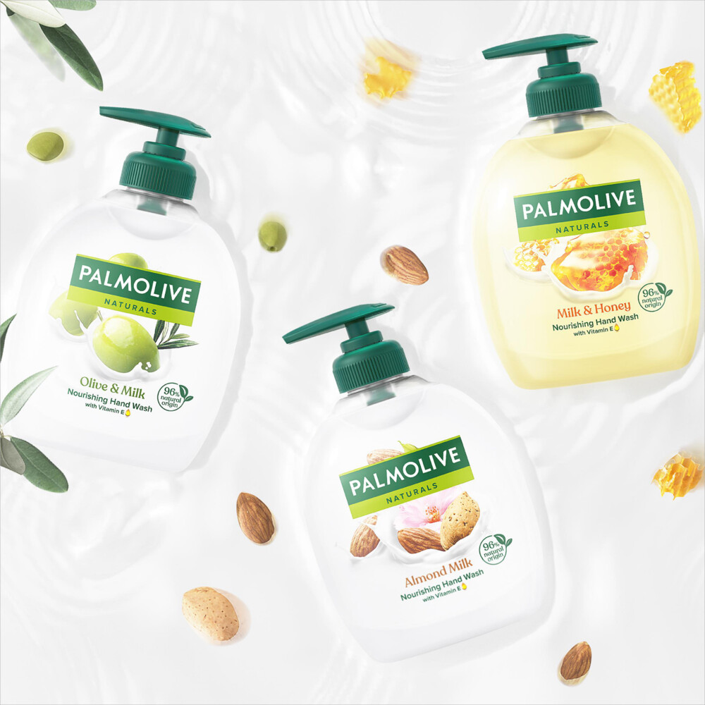 Palmolive Handzeep Navulling Naturals Melk Olijf 500 ml | Plein.nl