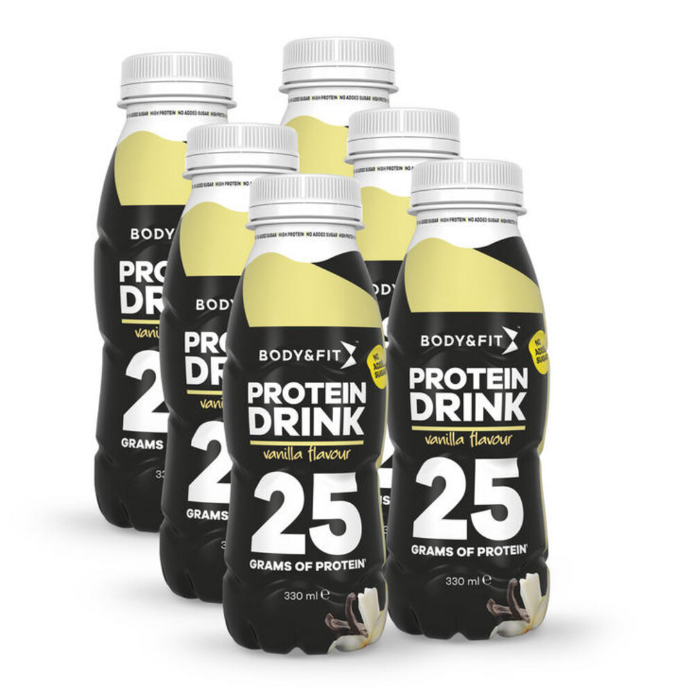 Body & Fit High Protein Drink Vanilla 6x330 ml | Plein.nl